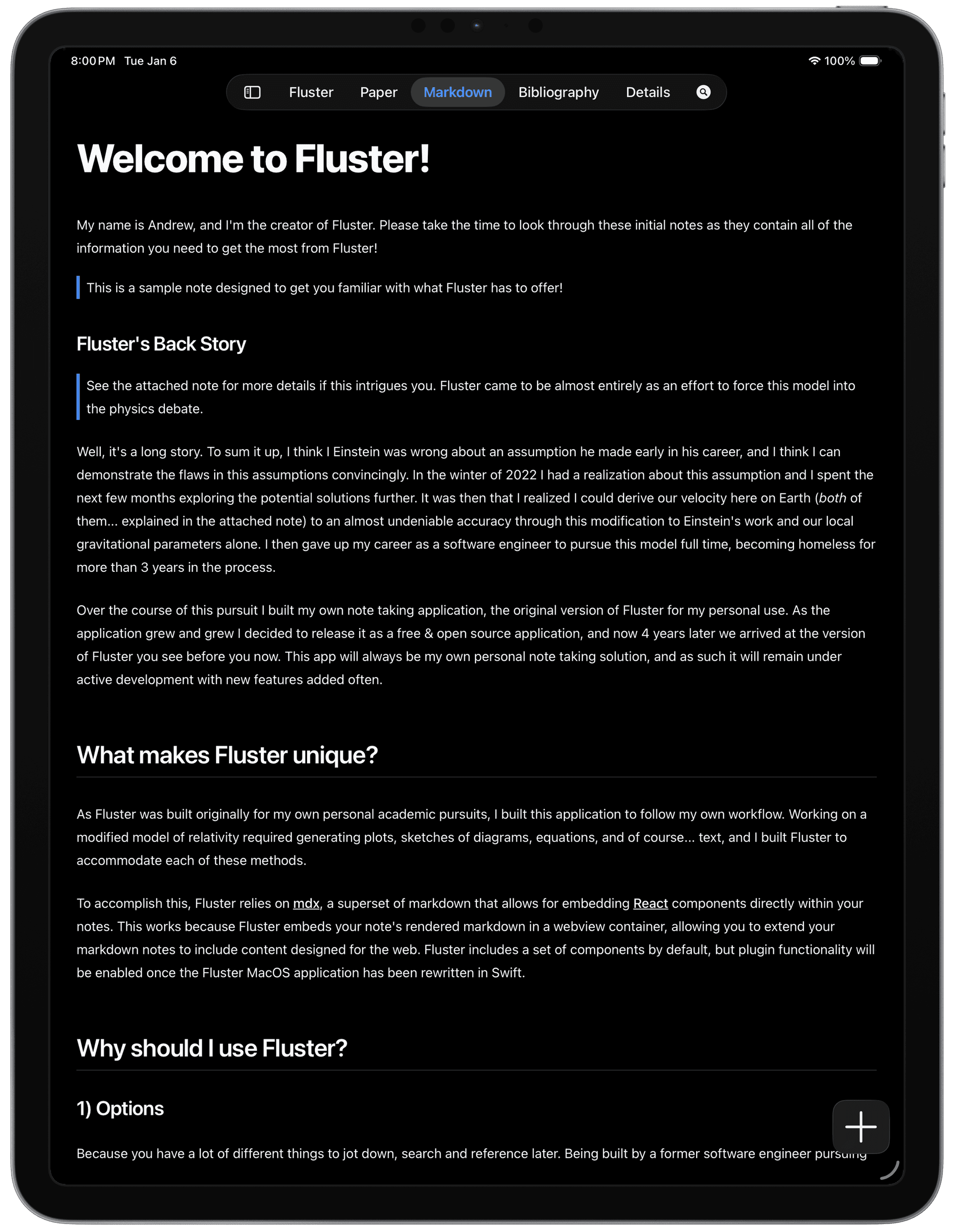Fluster