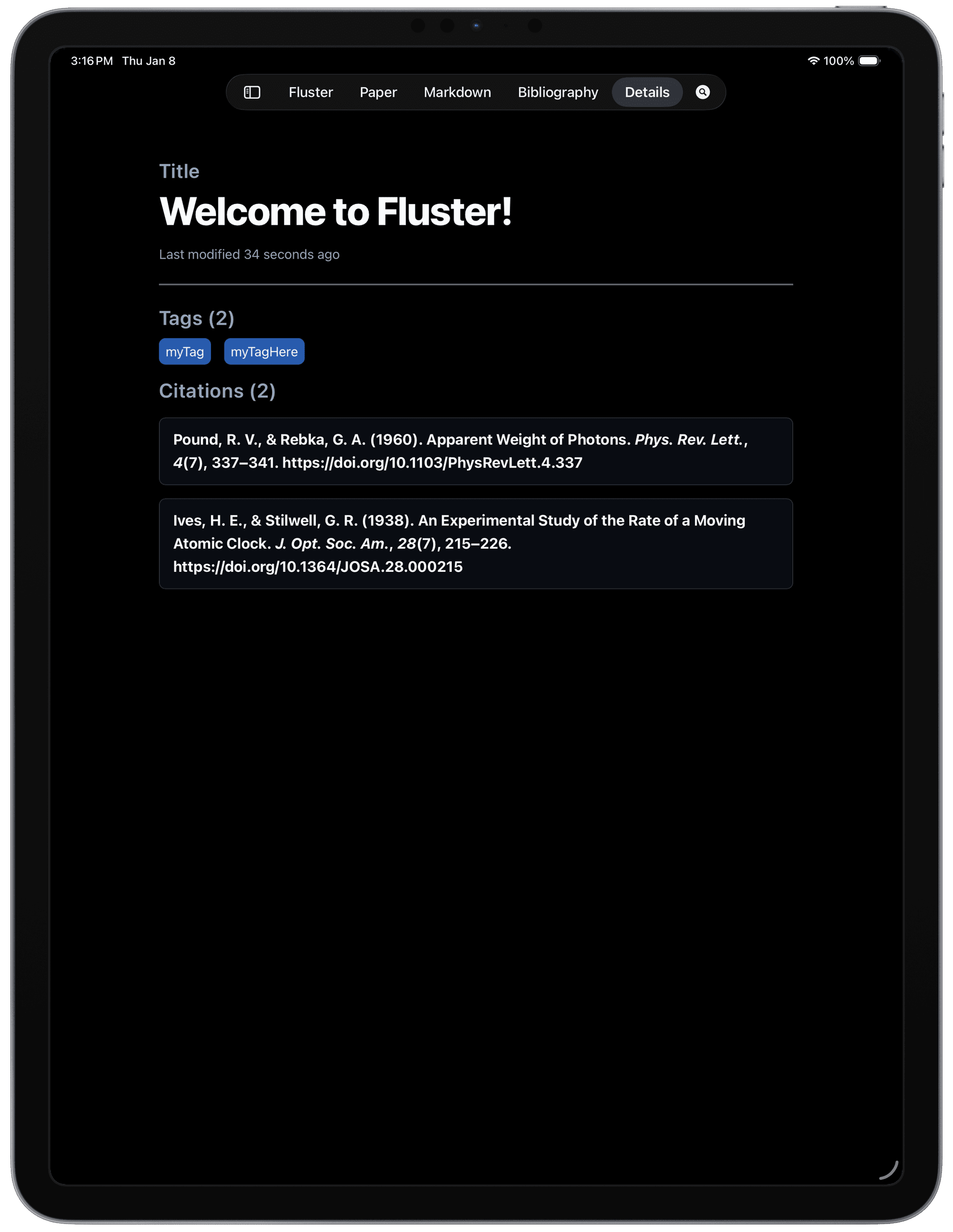 Fluster