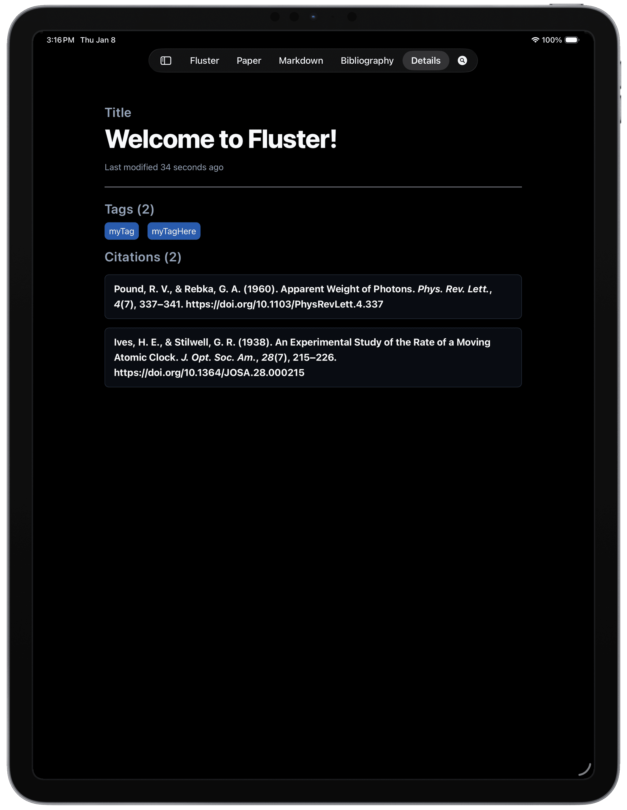 Fluster
